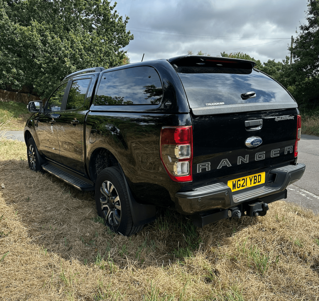 Ford Ranger Wildtrak 2.0L Auto with Truckman Hardtop & Tow Bar in ...