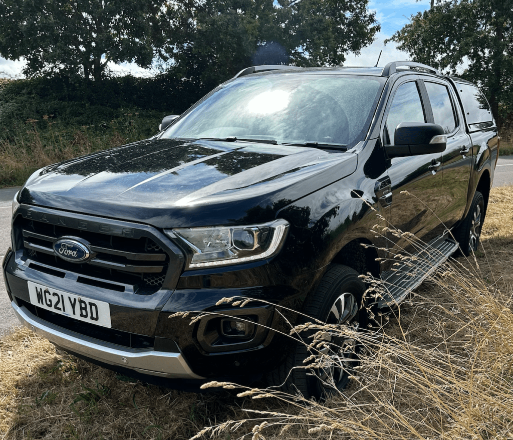 Ford Ranger Wildtrak 2.0L Auto with Truckman Hardtop & Tow Bar in ...